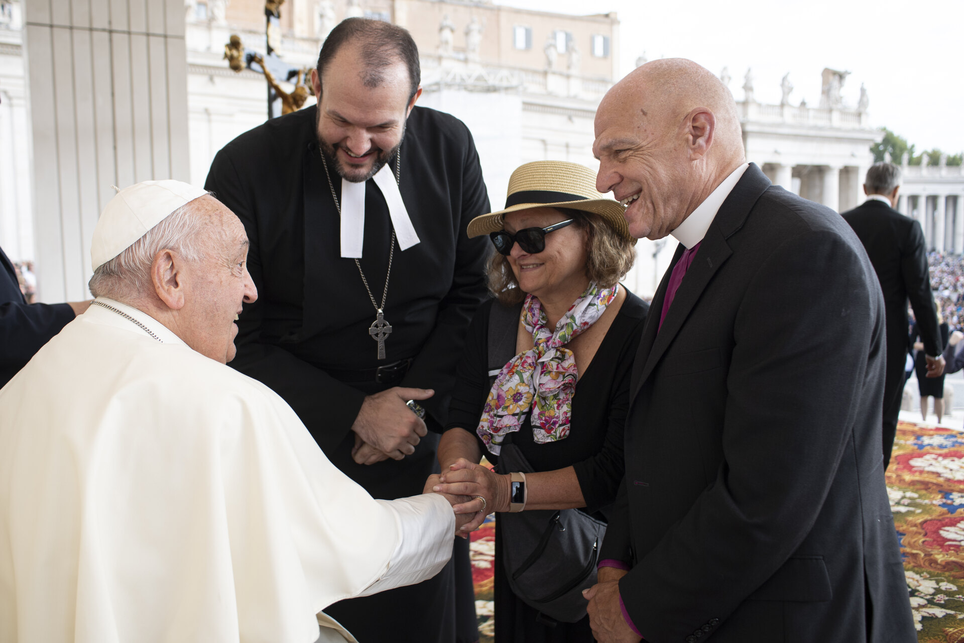 Rev. Laferty Introduces Pope Francis to Lead United Methodist Bishop in ...